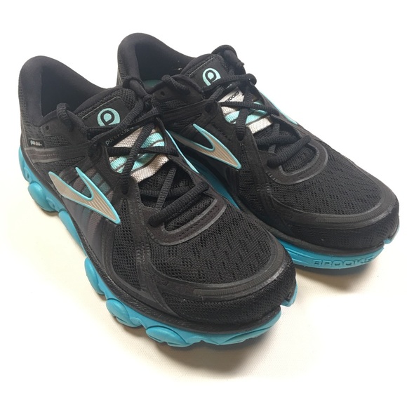 Brooks | Shoes | Brooks Pure Flow Blue Black Shoes Running Sneakers ...